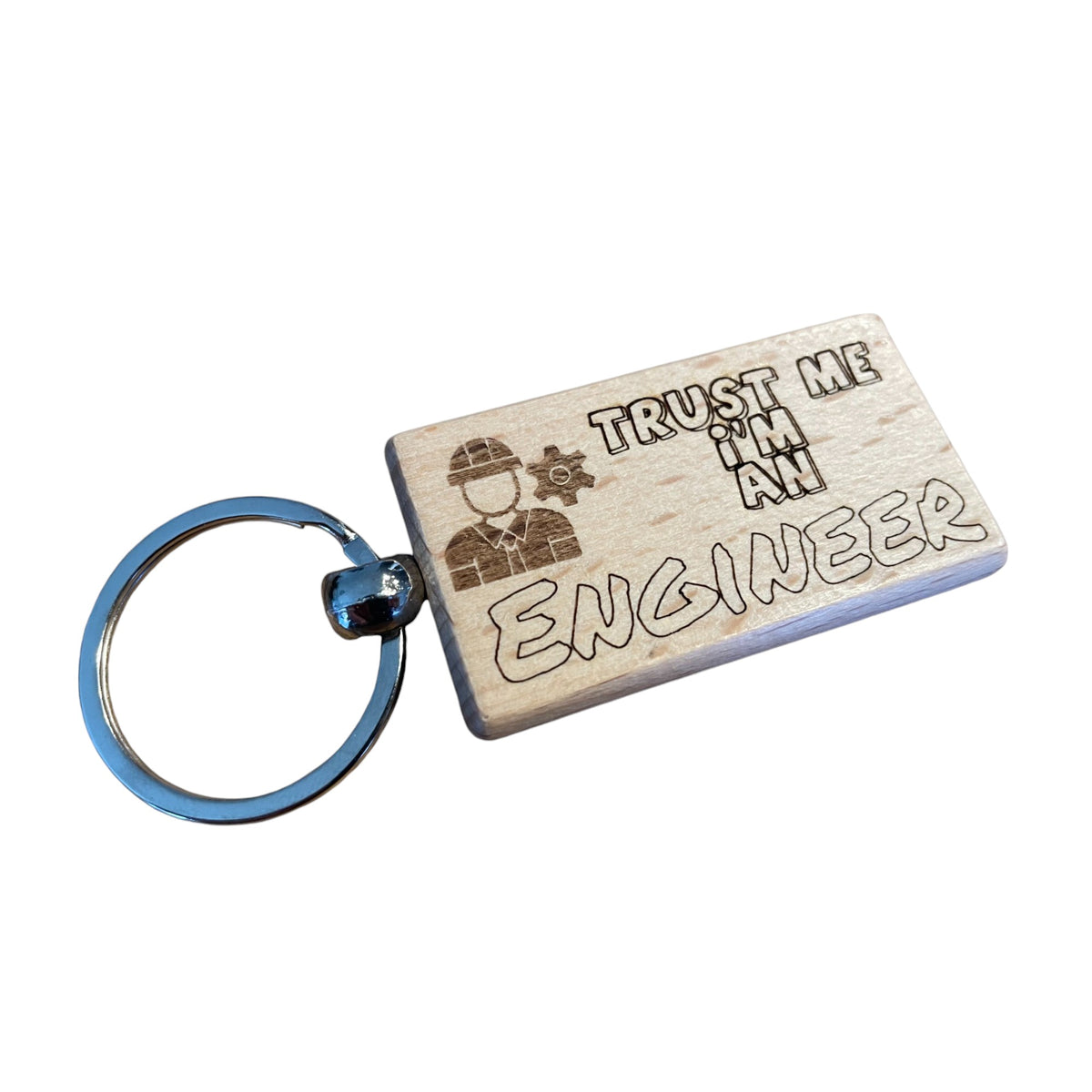 Buy Trust Me I’m an Engineer Keyring – Personalised Technical Gift ...