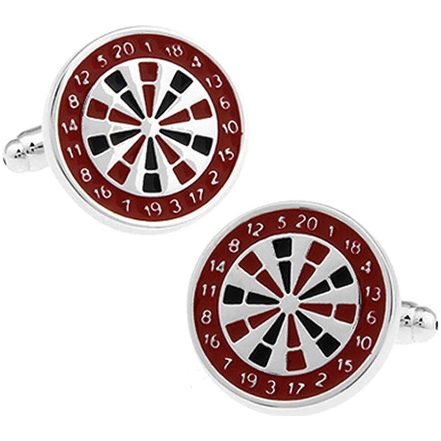 Dartboard Cufflinks for Men Darts Design – Ashton and Finch