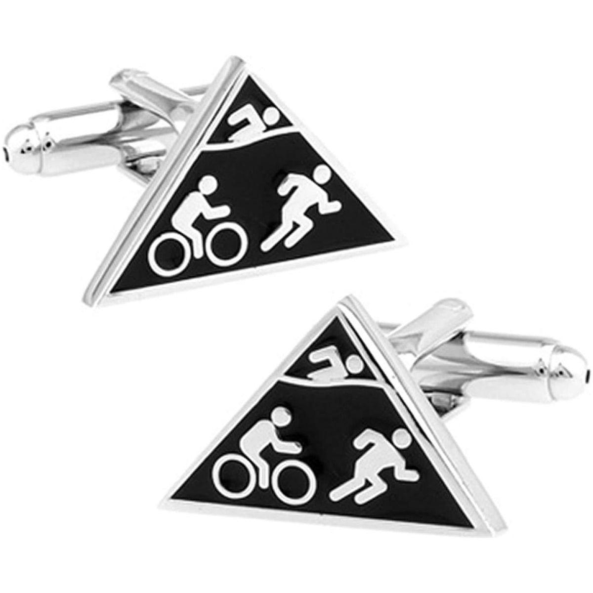 Triathlon Cufflinks – Sports & Athlete Gift – Ashton and Finch